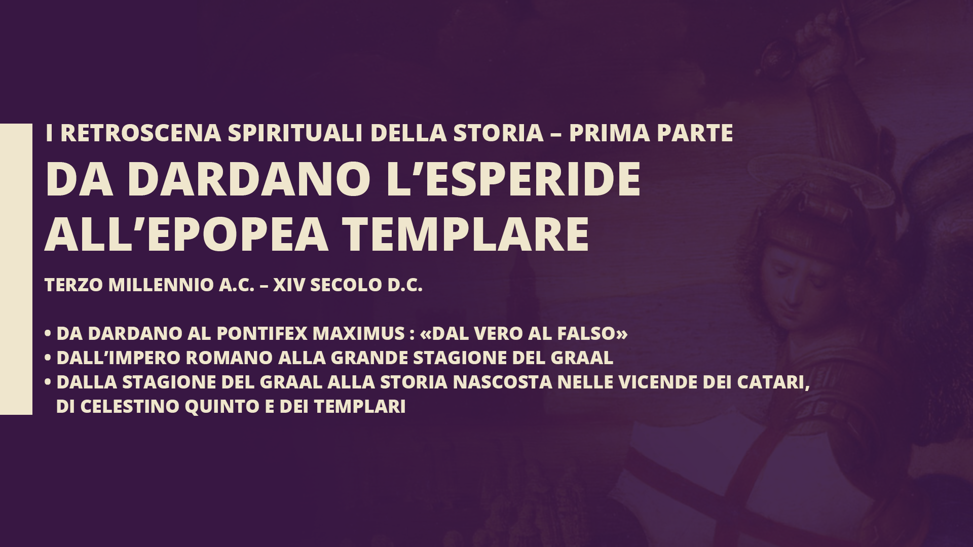 COLLANA "I RETROSCENA SPIRITUALI DELLA STORIA" - Accademia di Studi ...